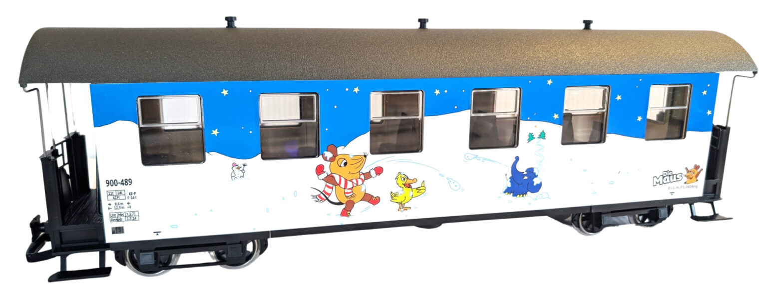 Neu: Winter-Edition des Maus Waggons | Spur-G-Blog